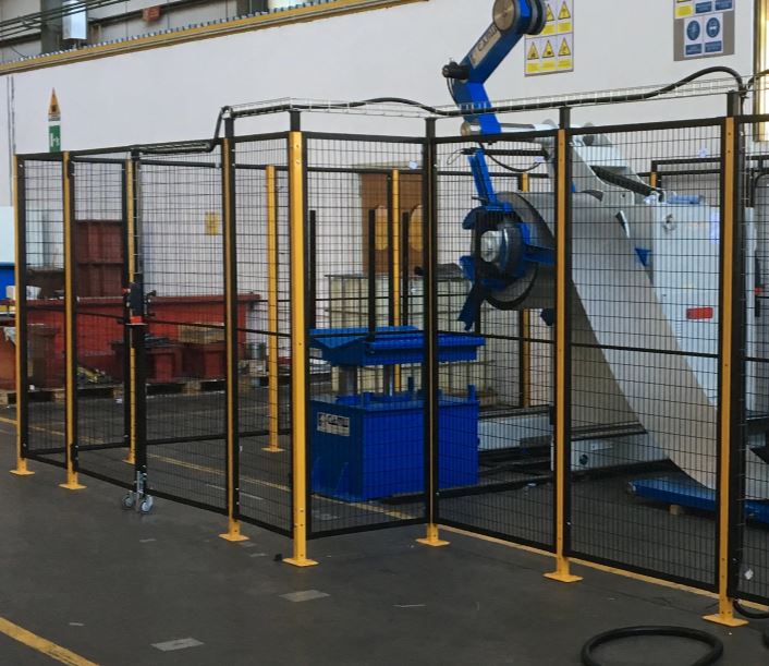 Newtec modulair hekwerk - Machinebeveiliging