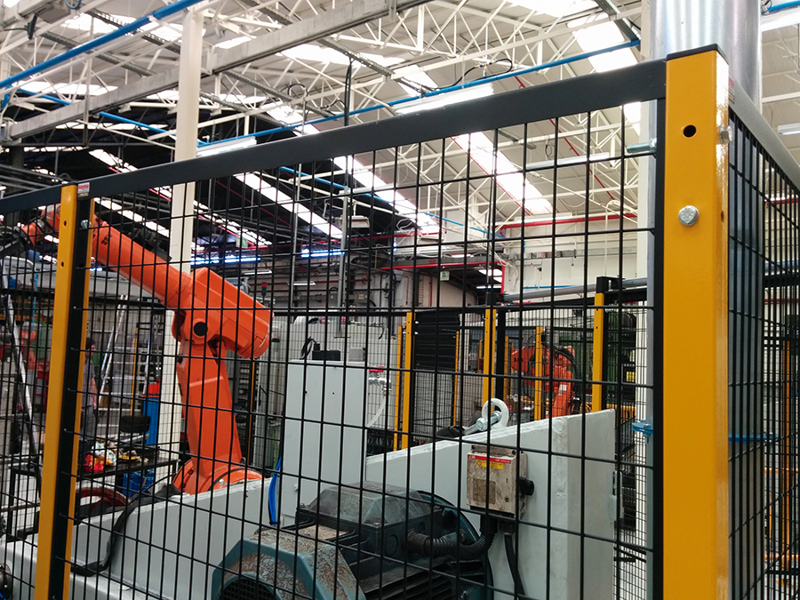 Ecotek machine afscherming - Machinebeveiliging