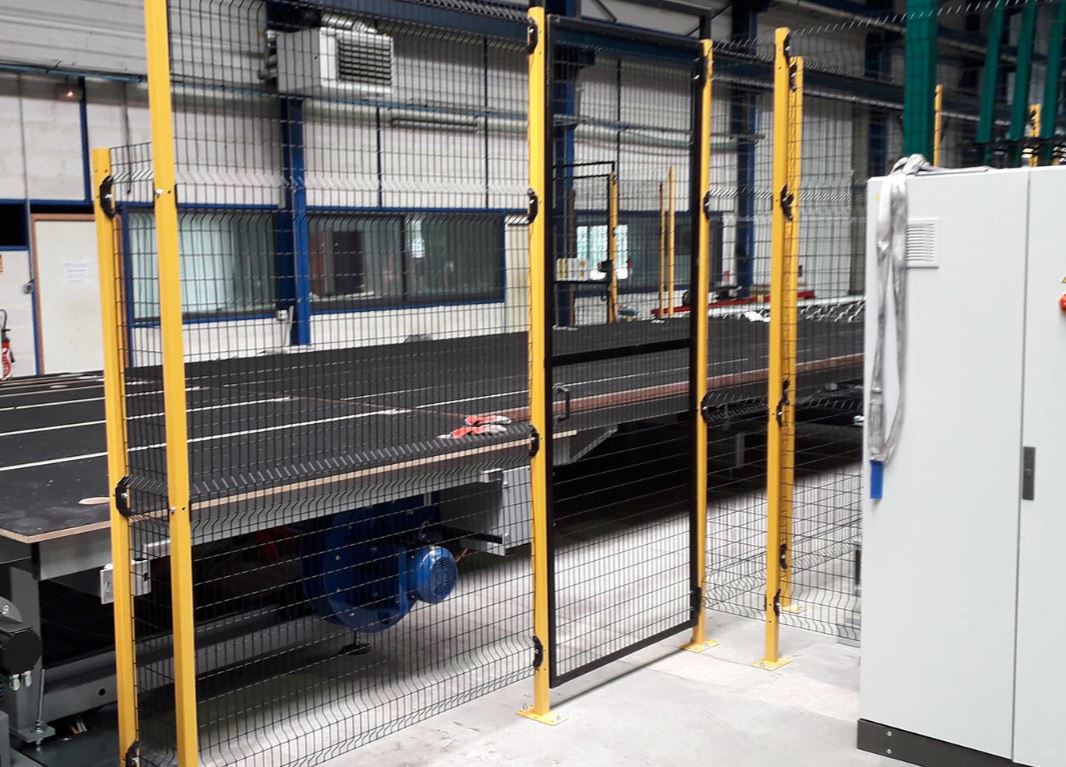 Techno modulair hekwerksysteem Ø4 - Machinebeveiliging